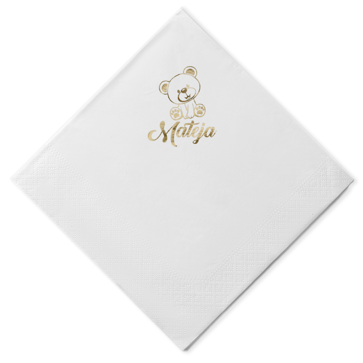 Štampane salvete meda | Party Oprema Online Shop